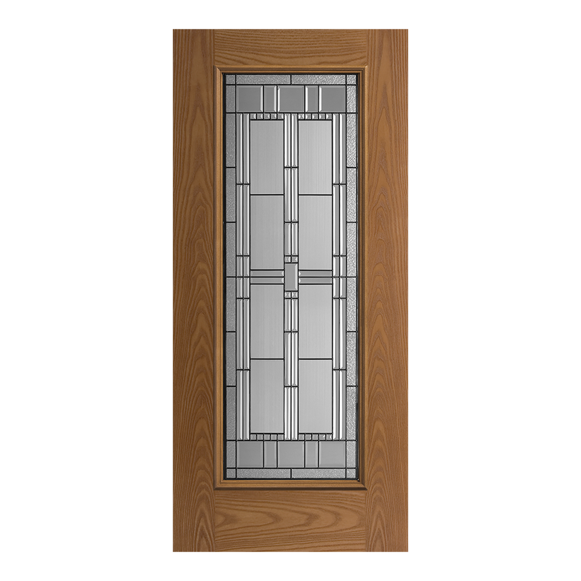BLT-122-26-X, Belleville Series Woodgrain Textured Door Full Lite with ...