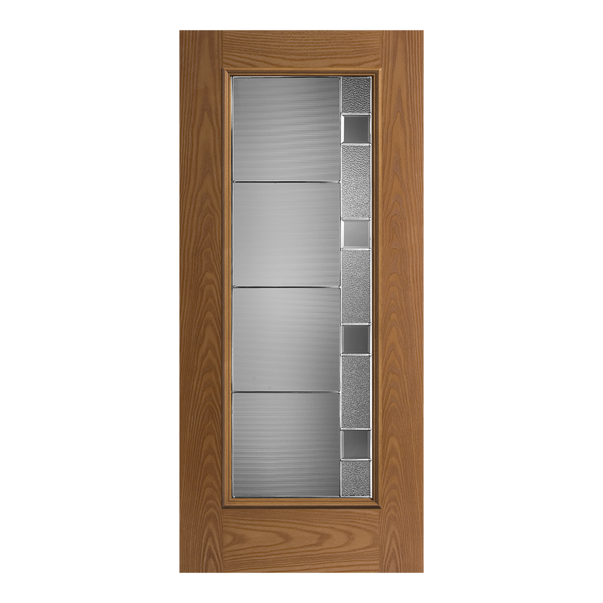 BLT-122-12-X, Belleville Series Woodgrain Textured Door Full Lite with ...