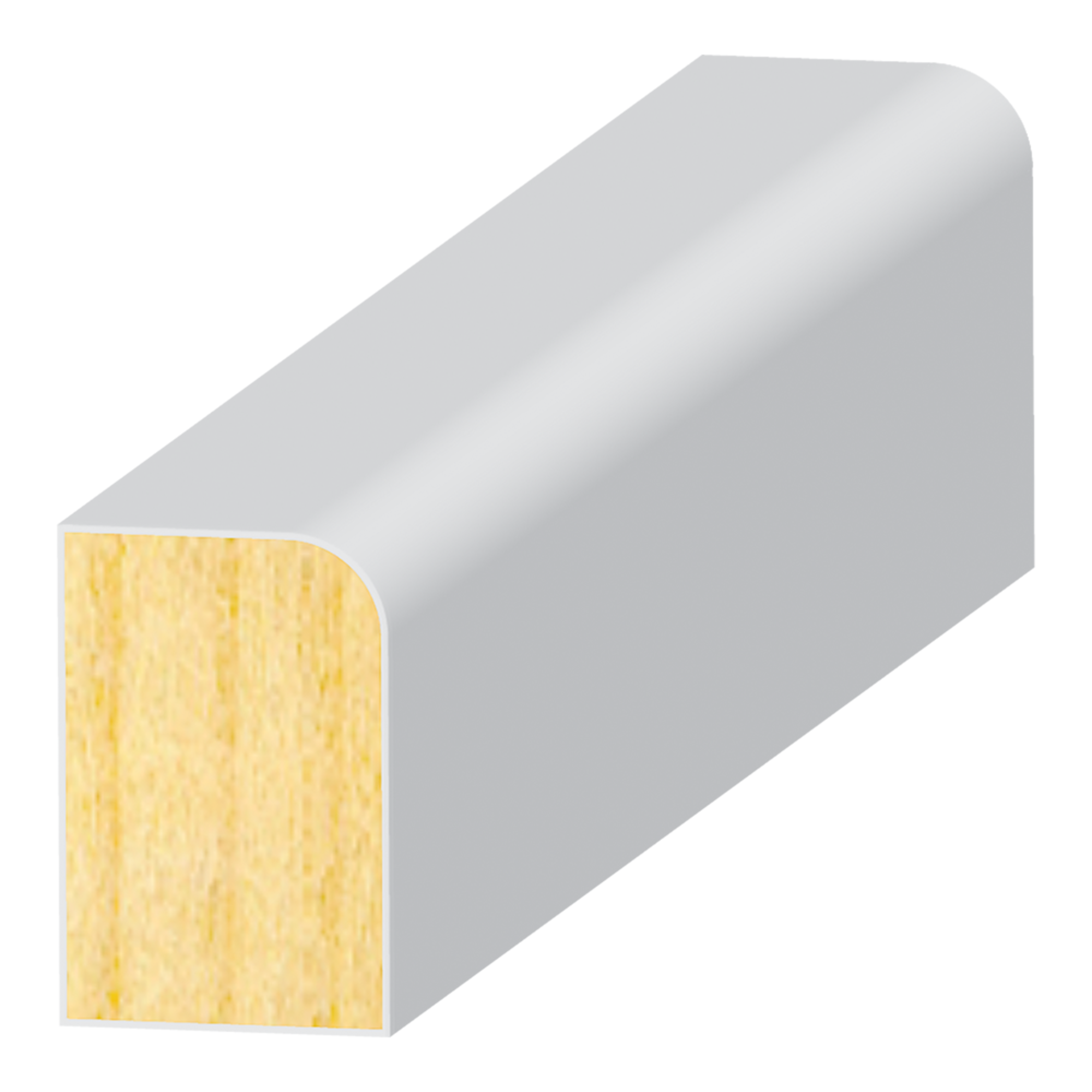 PR300BFJ-1EE, 1 Eased Edge Base Shoe | EL & EL Wood Products