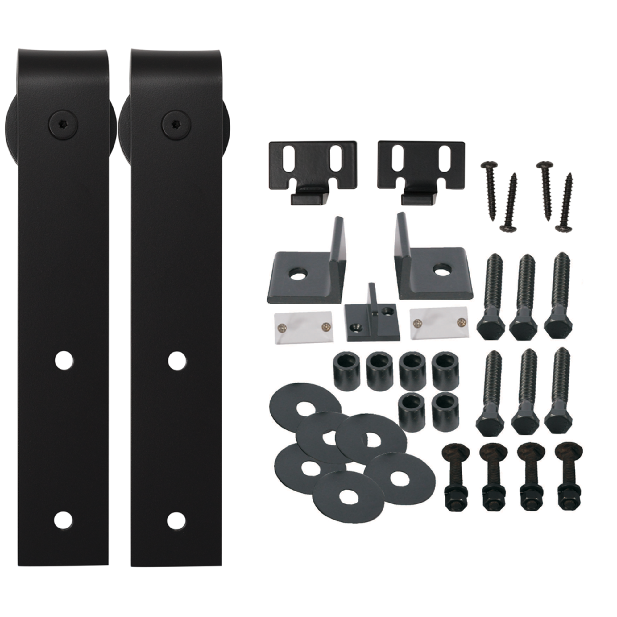 BDHS-R, Barn Door Hardware Set - Rustic | EL & EL Wood Products