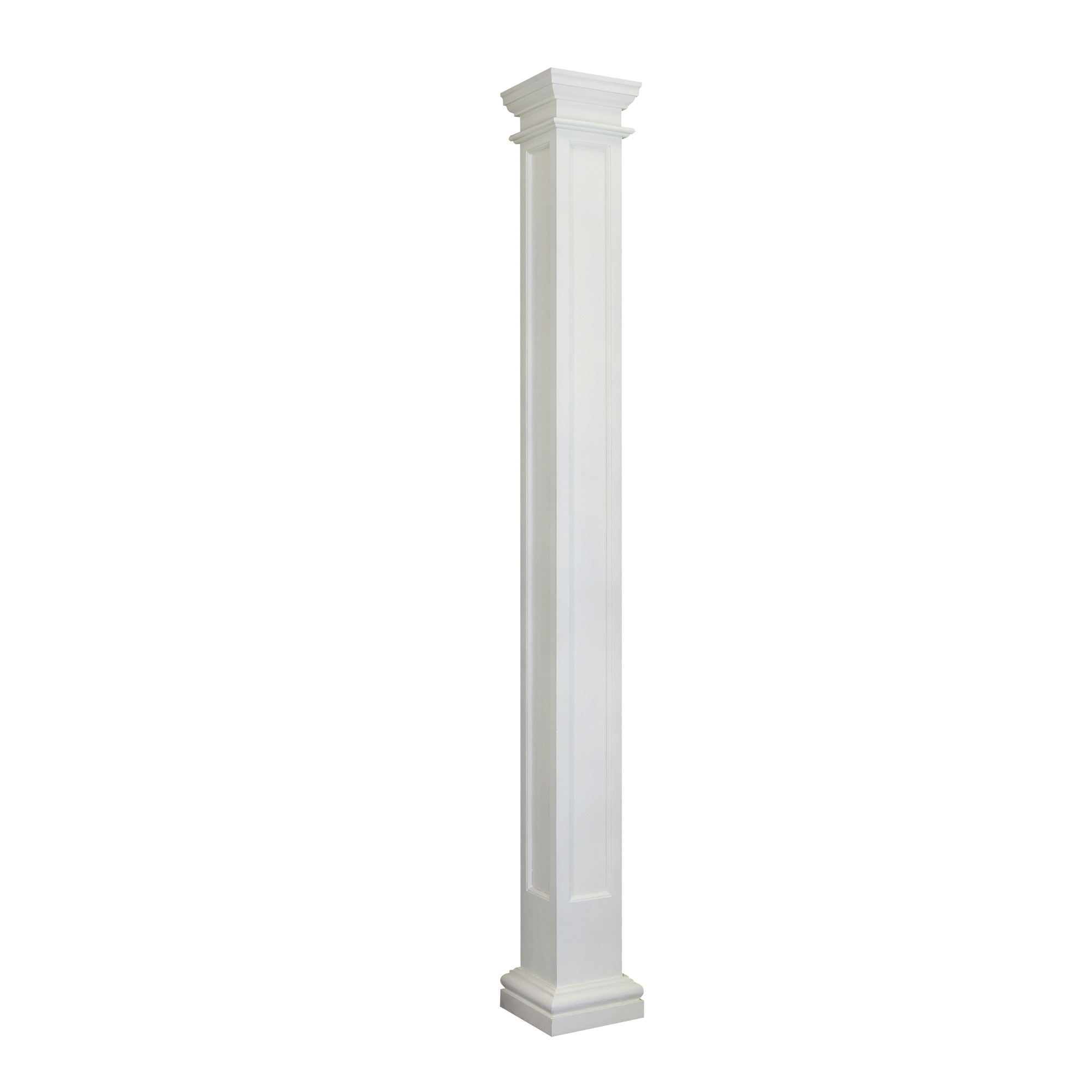 Square Recessed Panel Column, Square Recessed Panel PermaCast Column ...