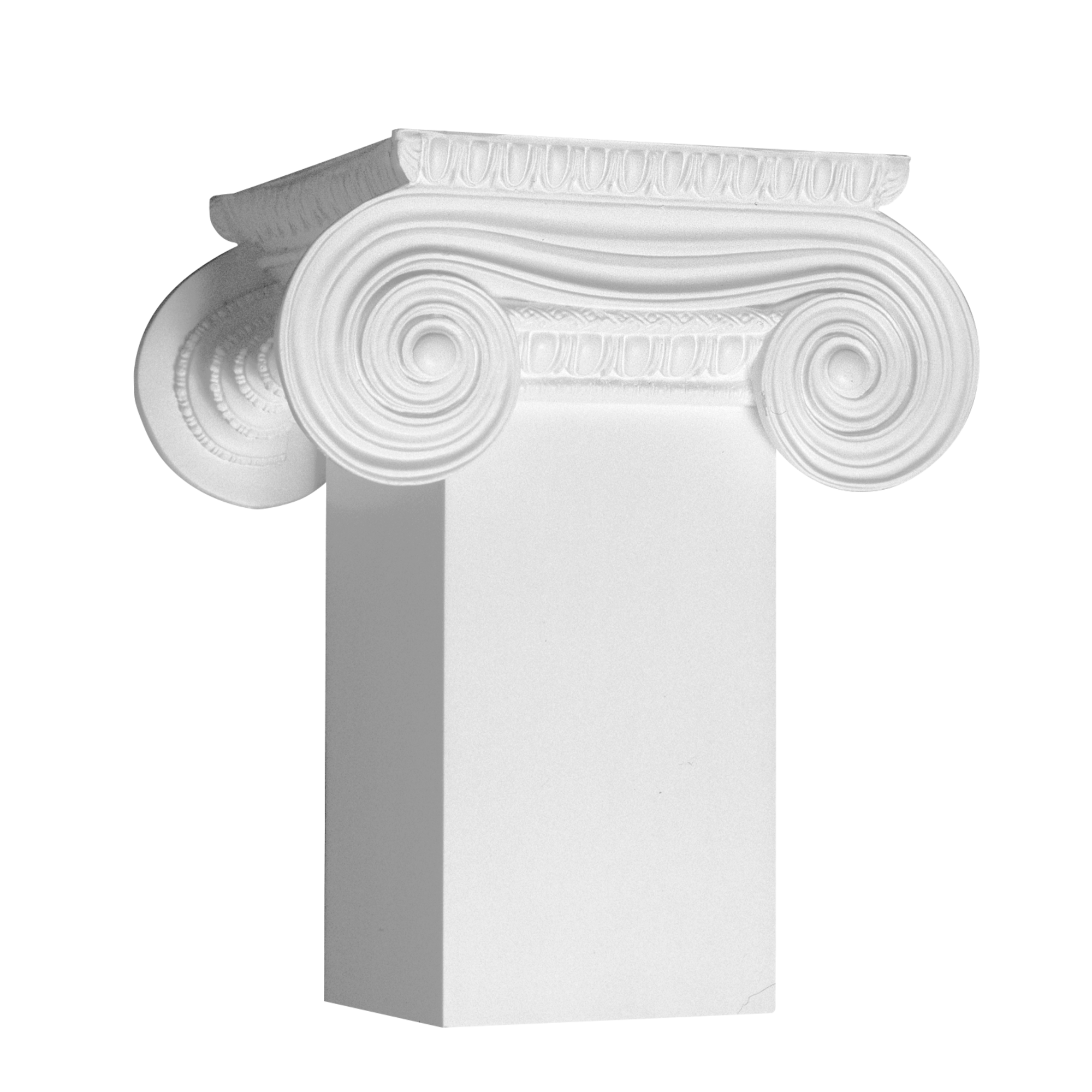 Greek Ionic - Square, Greek Ionic Capital for a Square PermaCast Column ...