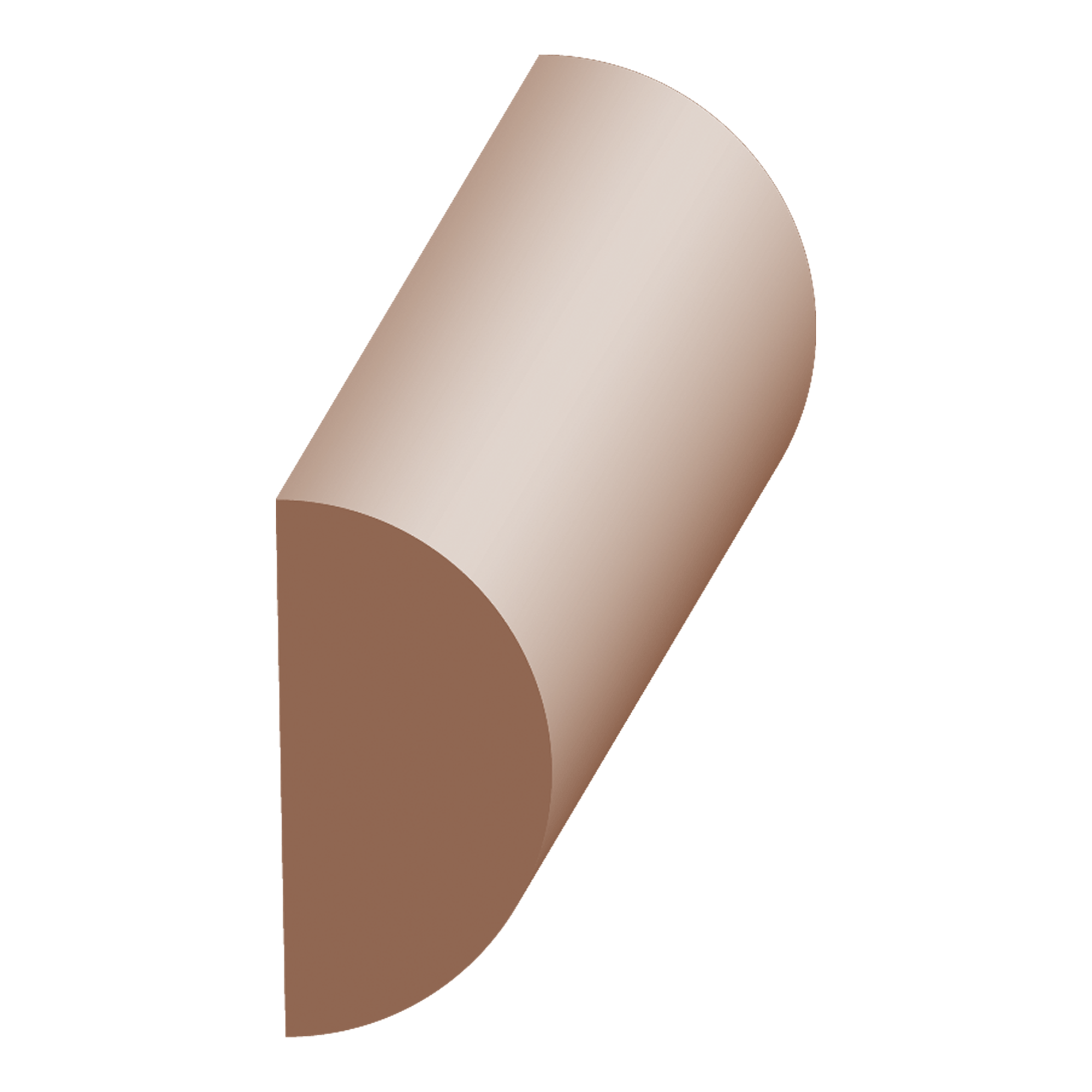 572C, Half Round | EL & EL Wood Products