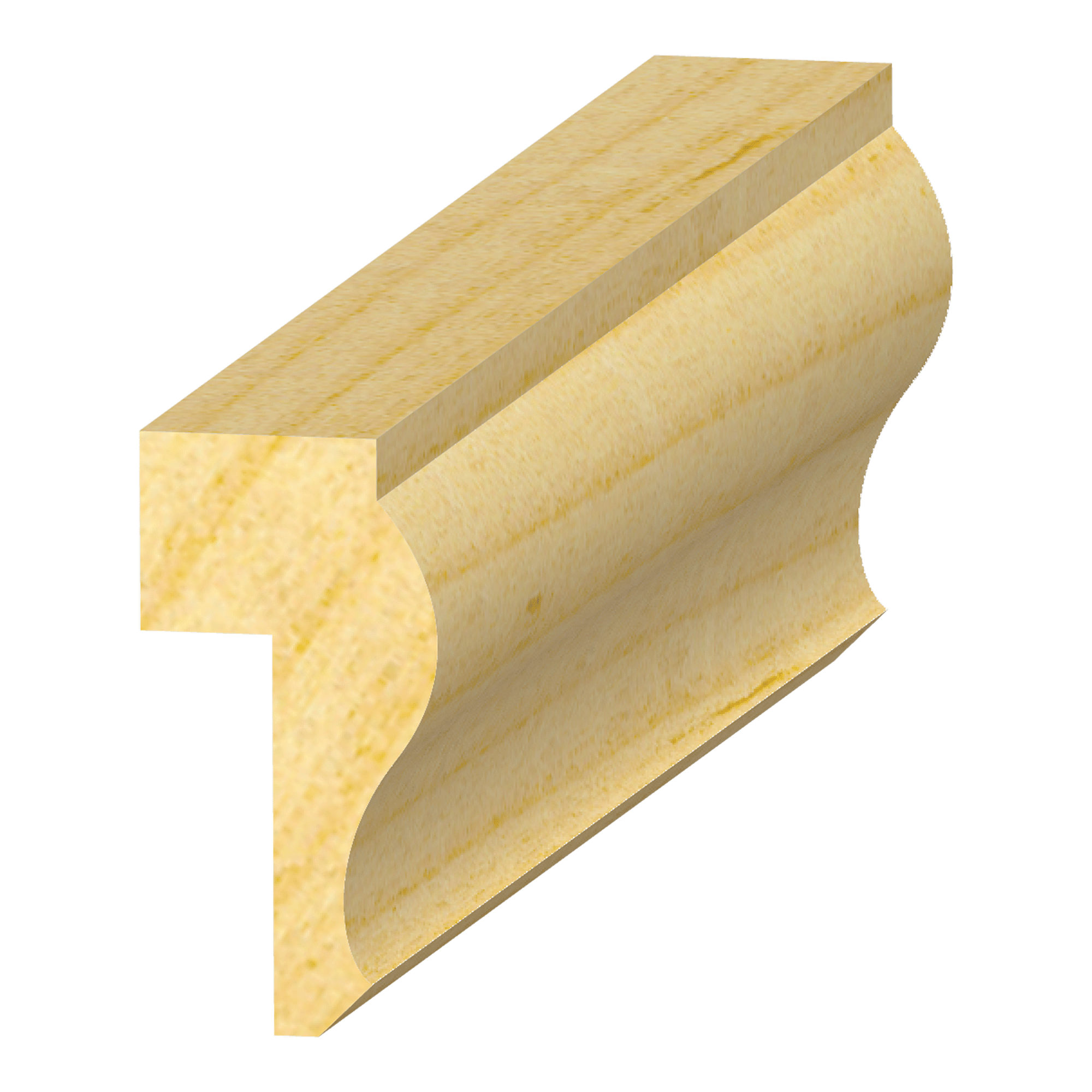 624SP, Panel Cap with 1/4" x 3/8" Rab't | EL & EL Wood Products