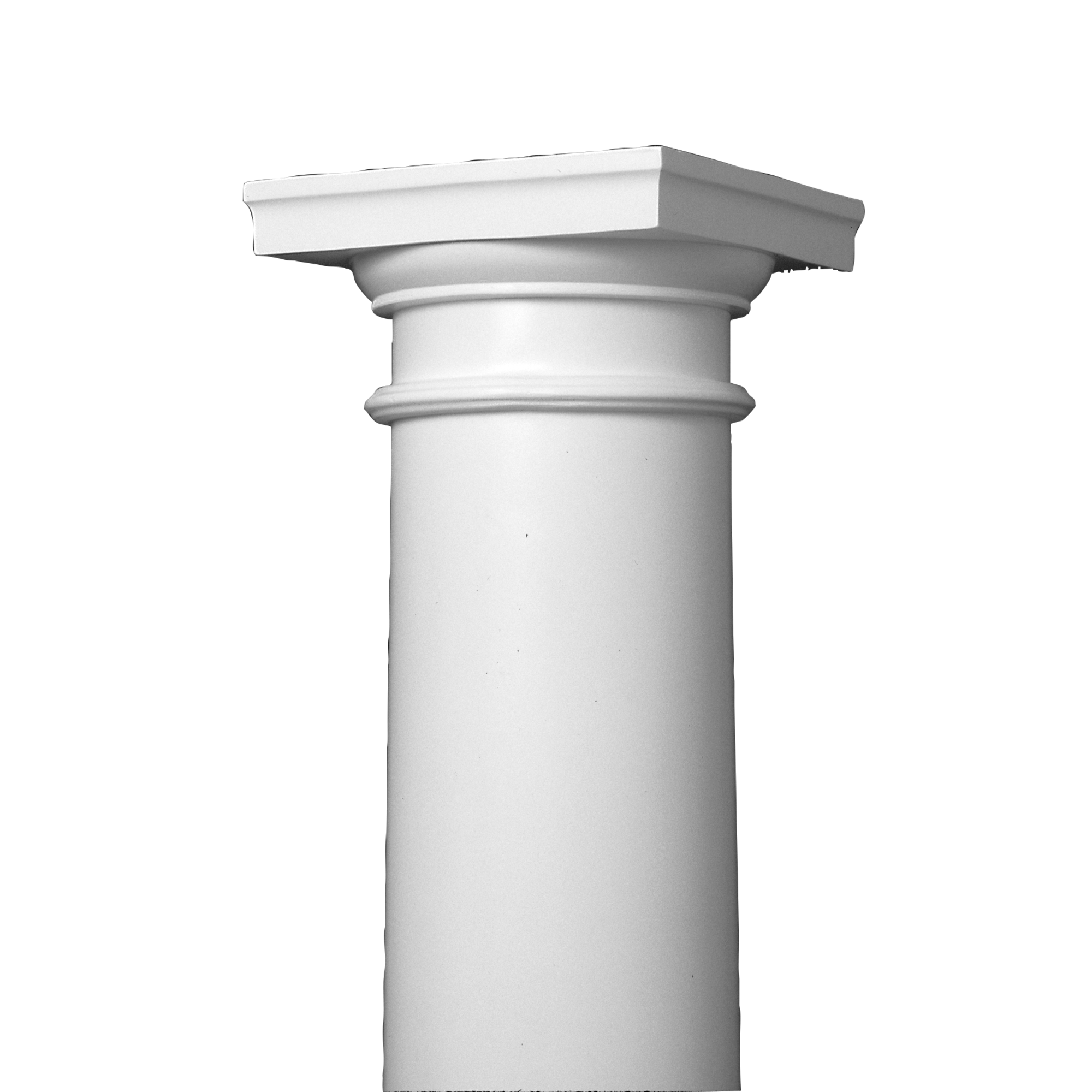 TC, HB&G Tuscan Cap for a Round Tapered PermaCast Column | EL & EL Wood ...