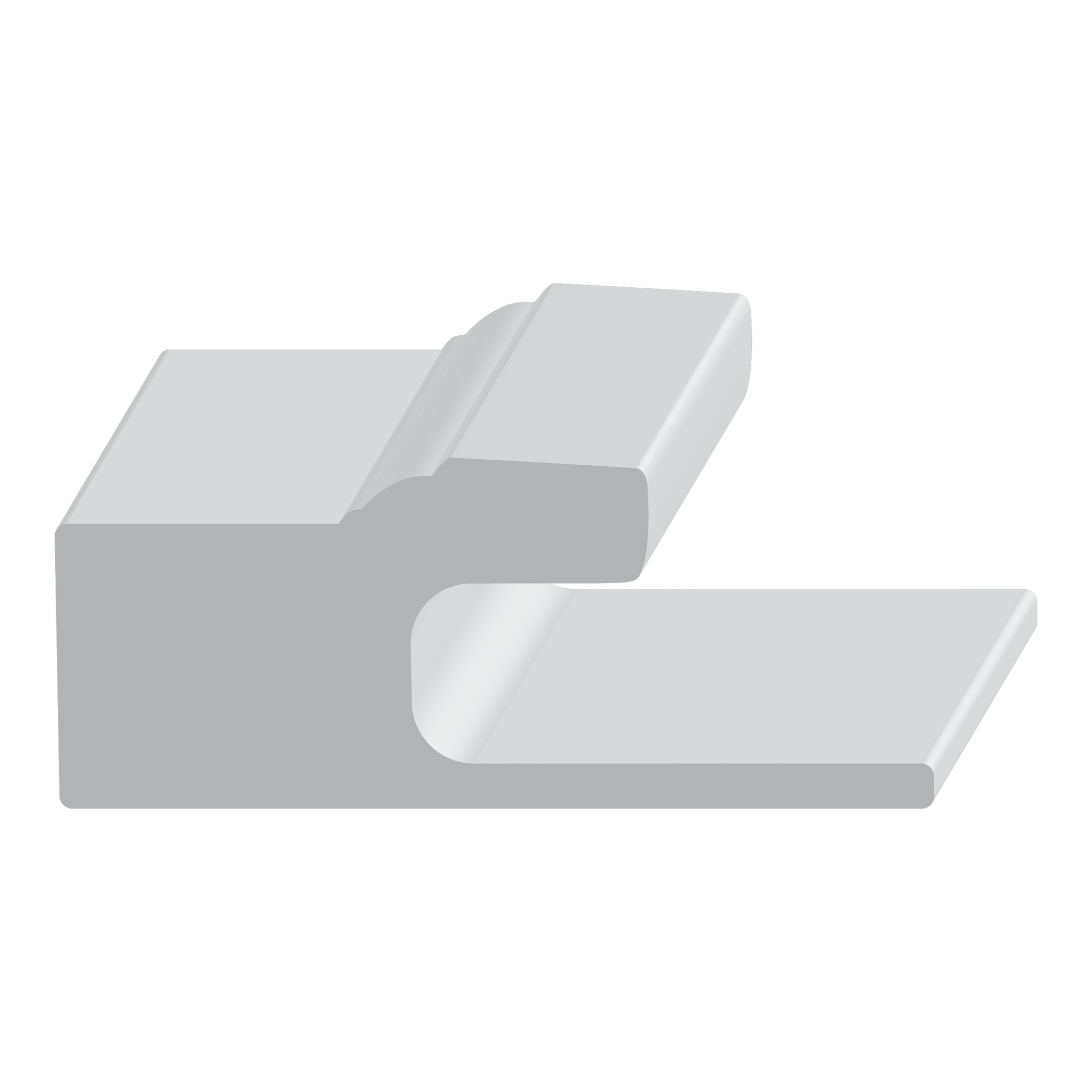 UR612B, Urethane Brick Mould with Stucco Key | EL & EL Wood Products