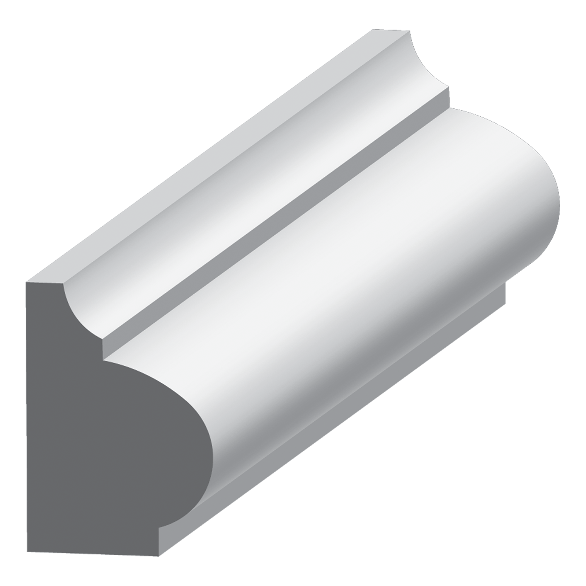 612PF, Poplar Base Cap | EL & EL Wood Products