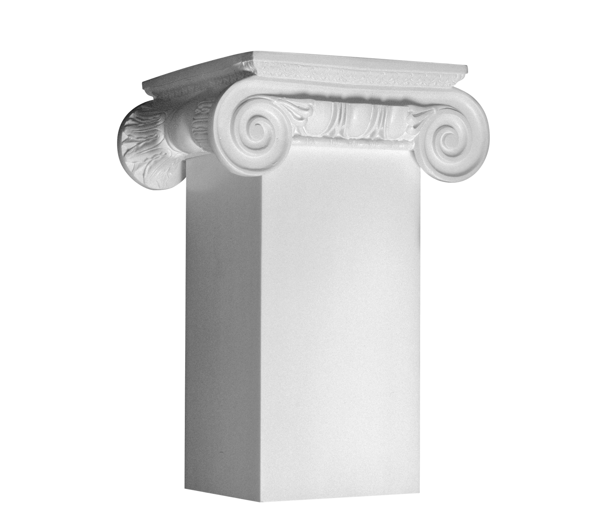 Roman Ionic - Square, Roman Ionic Capital for a Square PermaCast Column ...