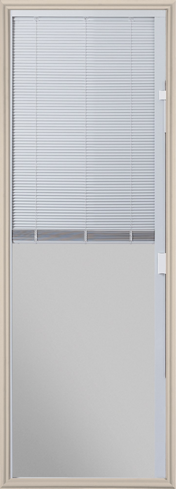 DIA120-01RL, 20 X 64 Clear Glass 1 Lite Mini Blinds Insert | EL & EL ...