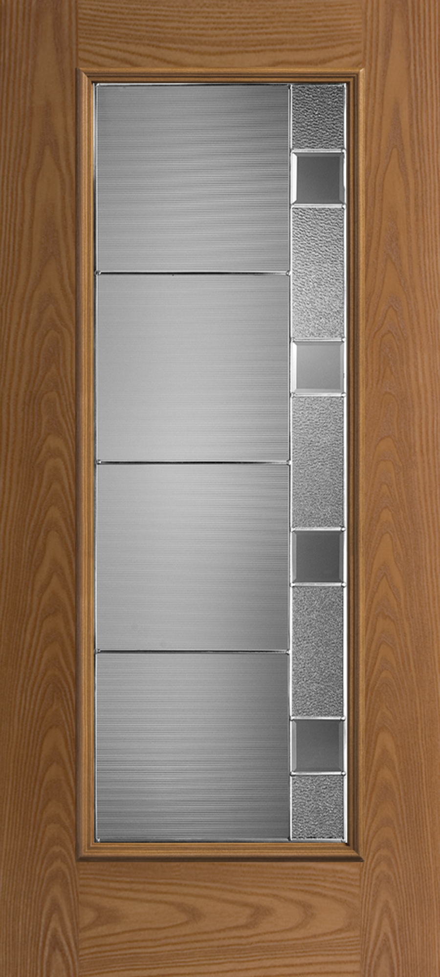 BLT-122-12-X, Belleville Series Woodgrain Textured Door Full Lite with ...