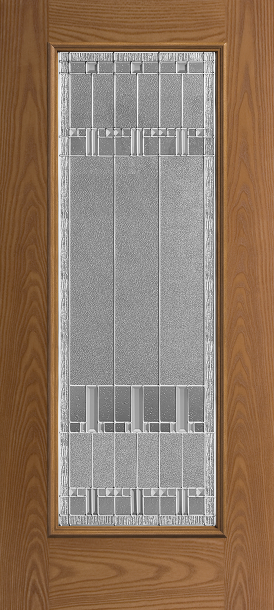 BLT-122-47-X, Belleville Series Woodgrain Textured Door Full Lite with ...